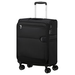 Weichgepäck-Trolley Samsonite "URBIFY 55 EXP" Gr. B/H/T: 40cm x 55cm x 23cm 39 l, schwarz Koffer Handgepäck Reisegepäck Weichgepäckkoffer Volumenerweiterung