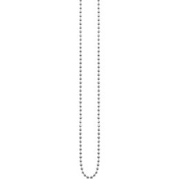 Silberkette Thomas Sabo "Schmuck Silber 925 Halskette Kugelkette, KE1347-001-21-L45V" Halsketten Gr. 45, Silber 925 (Sterlingsilber), L: 45cm B: 1,2mm, silberfarben Damen