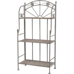 Standregal Home Affaire Regale Gr. B/H/T: 61cm x 120cm x 31cm, grau