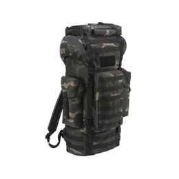 Rucksack Brandit "Brandit Accessoires Kampfrucksack Molle" grün (schwarzcamo) Rucksäcke