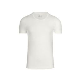 Funktionsshirt TRIGEMA "TRIGEMA T-Shirt aus Merinowolle", Herren, Gr. L, beige (natur), 80% Wolle (Merinowolle), 20% Polyamid, sportlich, Shirts