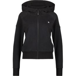 alife and kickin Kapuzensweatjacke ALIFE & KICKIN "Damen CorinaAK A" Gr. L, schwarz (black) Damen Sweatjacken