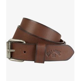 Hüftgürtel Billabong "DAILY LEATHER BELT" Gr. L, braun Herren Gürtel