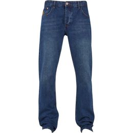 Bequeme Jeans Rocawear "Rocawear Herren Rocawear TUE Rela/ Fit Jeans" Gr. W34 L32, Länge 32, blau (blau washed), Herren, 100% Baumwolle, Jeans