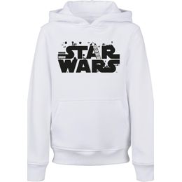 Sweatshirt F4NT4STIC "Star Wars Minimalist Logo" Gr. 110/116, weiß, Mädchen, Obermaterial: 65% Baumwolle, 35% Polyester, Sweatshirts, Unisex Kinder,Premium Merch,Jungen,Mädchen,Bedruckt