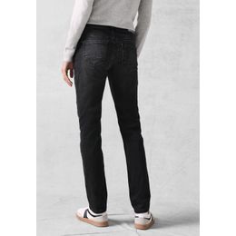 Comfort-fit-Jeans Cecil Gr. 27, Länge 28, grau (dark grey washed) Damen Jeans 5-Pocket-Style