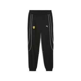 Sporthose Puma "Scuderia Ferrari Race Jogginghose Jugendliche" Gr. 140, Normalgrößen, schwarz (black) Kinder Hosen