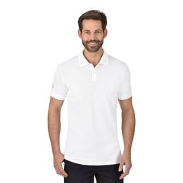 Poloshirt TRIGEMA Gr. L, weiß Herren Shirts