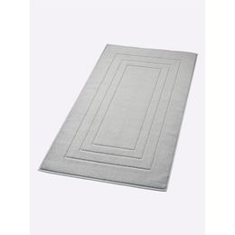 Badematte Vossen Badematten Gr. rechteckig (60cm x 100cm),, grau (hellgrau)