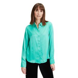 BETTY & CO Hemdbluse BETTY & CO "Betty Co langarm" Gr. 44, grün (winter green) Damen Blusen