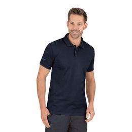 Poloshirt TRIGEMA Gr. M, blau (navy) Herren Shirts