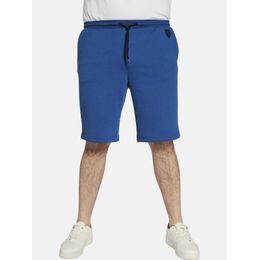 Shorts CHARLES COLBY "Sweatbermuda BARON LORCAN" Gr. L, blau (royal blau), Herren, Obermaterial: 95% Polyester PES. 5% Elasthan EL., Hosen