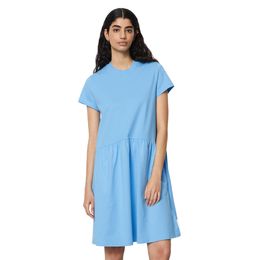 Marc O'Polo Jerseykleid MARC O'POLO DENIM "aus Heavy Jersey" Gr. S, Normalgrößen, blau (mittelblau) Damen Kleider