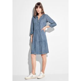 Sommerkleid Cecil Gr. XL (44), US-Größen, blau (mid blue wash) Damen Kleider knielang