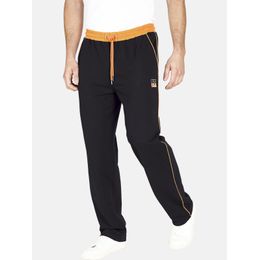 Jogginghose Jan Vanderstorm "Jogginghose RENTIUS" Gr. XXL, schwarz Herren Hosen