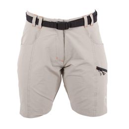 Bermudas DEPROC Active "KENORA Full Stretch Short & kurze Hose" Gr. 36 (S), Normalgrößen, beige (sand) Damen Hosen auch in Großen Größen erhältlich