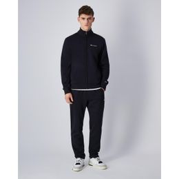 Jogginganzug Champion "Sweatsuit", Herren, Gr. L (52/54), schwarz (nbk, nbk), Obermaterial: 54% Baumwolle, 46% Polyester, sportlich, Sportanzüge