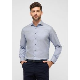 Langarmhemd Eterna "MODERN FIT" Gr. 42, Normalgrößen, blau (hellblau) Herren Hemden