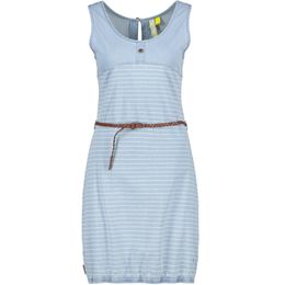 alife and kickin Sommerkleid ALIFE & KICKIN "Damen DojaAK DNM B" Gr. L, Normalgrößen, blau (light denim) Damen Kleider