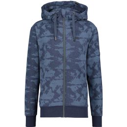 alife and kickin Kapuzensweatjacke ALIFE & KICKIN "Herren TrasherAK B" Gr. M, blau (marine) Herren Sweatjacken