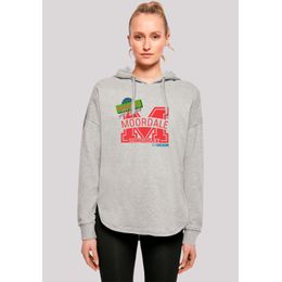 Kapuzenpullover F4NT4STIC "Sex Education Moordale M Collage Netflix TV Series" Gr. L, grau Damen Pullover Premium Qualität