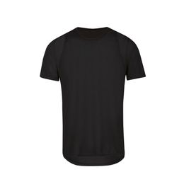 T-Shirt TRIGEMA "TRIGEMA COOLMAX Sport T-Shirt", Damen, Gr. XXL, schwarz, 100% Polyester (recycelt), sportlich, Halbarm, Shirts