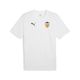 Trainingsshirt Puma "Valencia CF Trainingstrikot Herren" Gr. M, weiß, Herren, Obermaterial: 100% Polyester; Einsatz: 100% Polyester, Shirts