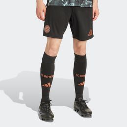 Trainingsshorts adidas Performance "FCB A SHO" Gr. L, N-Gr, schwarz, Herren, Obermaterial: 100% Polyester, Hosen