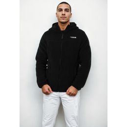 Fleecejacke Arctic Seven "ASSensio", Herren, Gr. L, schwarz, Obermaterial: 100% Polyester, Innenmaterial: 100% Polyester, Jacken, Aus hochwertigem Sherpa-Fleece
