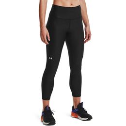 Trainingstights Under Armour "HeatGear Armour 7/8 Leggings mit hohem Bund", Damen, Gr. S, N-Gr, schwarz, Obermaterial: 87% Polyester, 13% Elasthan, sportlich, Hosen