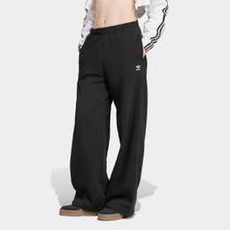 Sporthose adidas originals "ESS WL PANTS", Damen, Gr. L, N-Gr, schwarz, Obermaterial: 70% Baumwolle, 30% Polyester, sportlich, Hosen