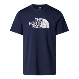 T-Shirt The North Face "M S/S EASY TEE" Gr. L, blau (summit navy) Herren Shirts