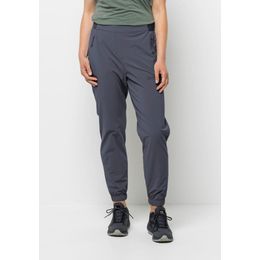 Softshellhose Jack Wolfskin "PRELIGHT PANTS W", Damen, Gr. M (38/40), Normalgrößen, grau (dolphin), OBERSTOFF 84% POLYAMID, 16% ELASTHAN FUTTER 89% POLYESTER, 11% ELASTHAN, Hosen