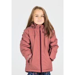 Skijacke ZIGZAG "Murdoch", Herren, Gr. 116, rosa, 100% Polyester, unifarben, casual, hoch geschlossener Ausschnitt, Jacken, mit getapten Nähten und 10.000 mm Wassersäule