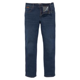 Gerade Jeans Wrangler "Texas" Gr. 40, Länge 30, blau (dancing water) Herren Jeans