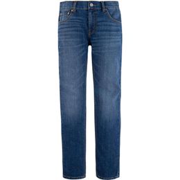 Skinny-fit-Jeans LEVI'S KIDS "LVB-510 SKINNY FIT JEANS" Gr. 10 (140), N-Gr, blau (low down) Jungen Jeans for BOYS