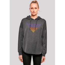 Kapuzenpullover F4NT4STIC "Stranger Things Palace Arcade Netflix TV Series" Gr. L, grau (charcoal) Damen Pullover Premium Qualität