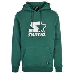 Sweatshirt STARTER Black Label "Starter Black Label Herren Starter The Classic Logo Hoody" Gr. L, grün (schwarzfreshgrün) Herren Sweatshirts