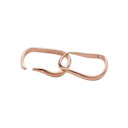 Ring-Set Skagen "KARIANA ESSENTIAL WAVES, SKJ1788710, SKJ1789791, SKJ1794040" Fingerringe Gr. 18, Edelstahl, 4mm, rosegold (roségoldfarben) Damen