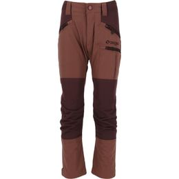 Cargohose ZIGZAG "Bono" Gr. 110, EURO-Größen, braun, Herren, 93% Polyester, 7% Elasthan, mehrfarbig, Hosen, mit atmungsaktiver Eigenschaft