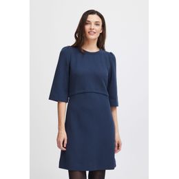 Blusenkleid Fransa "Fransa FREija" Gr. L, US-Größen, blau (navy blazer) Damen Kleider