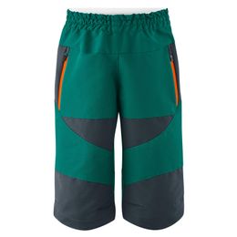 Fahrradhose Gonso "PORDOI" Gr. 128, Normalgrößen, grün (dunkelgrün) Kinder Hosen Bike-Shorts, MTB-Radhose mit Taschen, Sitzpolster und Gummibund