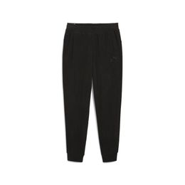 Sporthose Puma "ESS ELEVATED Jogginghose Herren" Gr. L, Normalgrößen, schwarz (black) Herren Hosen