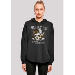 Kapuzenpullover F4NT4STIC "Fall Out Boy Chest Youth Skull" Gr. L, schwarz Damen Pullover Premium Qualität