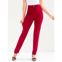 Stretch-Hose Classic Basics Gr. 19, Kurzgrößen, rot Damen Hosen