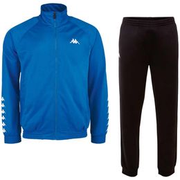 Trainingsanzug Kappa "für Kinder" Gr. 164, blau, Kinder, Obermaterial: 100% Polyester, Sportanzüge