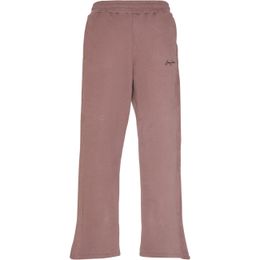 Jogginghose Sean John "Sean John Herren JM233-005-1 SJ Script Logo Back Slit Sweatpants" Gr. L, US-Größen, grau (schwarz taupe), Herren, 100% Baumwolle, Hosen