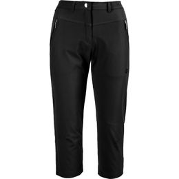 3/4-Hose DEPROC Active "KENORA PIRATE WOMEN" Gr. 34 (XS), Normalgrößen, schwarz, Damen, 97% Polyester; 3% Elastan, Hosen, auch in Großen Größen erhältlich