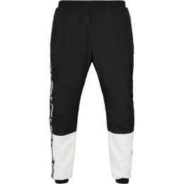 Jogginghose STARTER Black Label "Starter Black Label Herren Starter Two Toned Jogging Pants" Gr. XL, US-Größen, schwarz-weiß (black-white) Herren Hosen