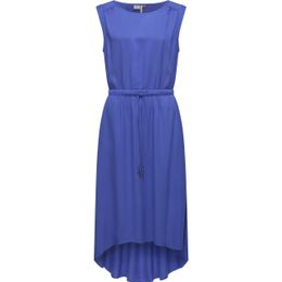 Sommerkleid Ragwear "Sirocco" Gr. L (40), Normalgrößen, blau Damen Kleider stylisches Shirtkleid mit Taillenband